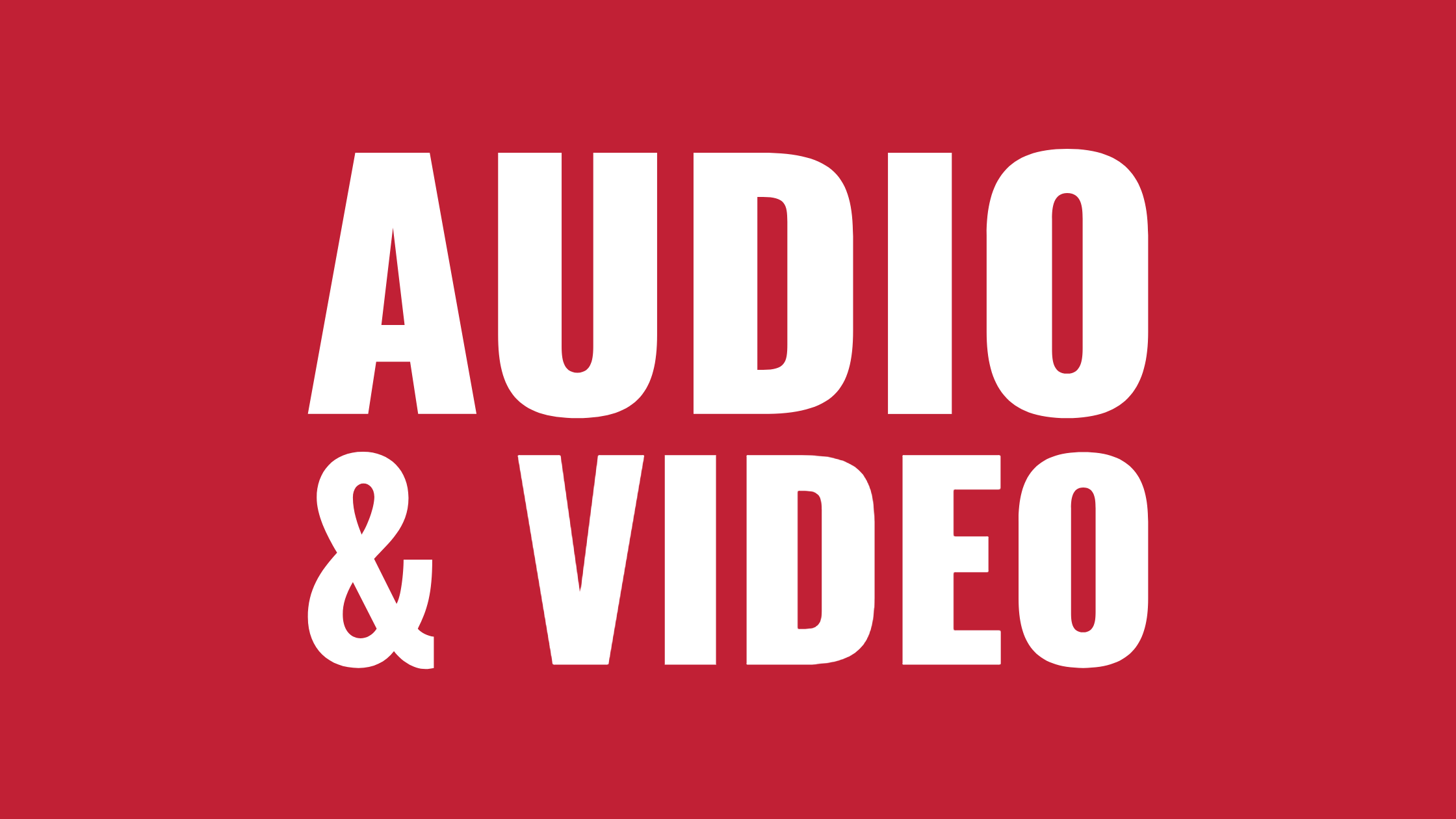 Audio & Video – Realport Traders Pty Ltd