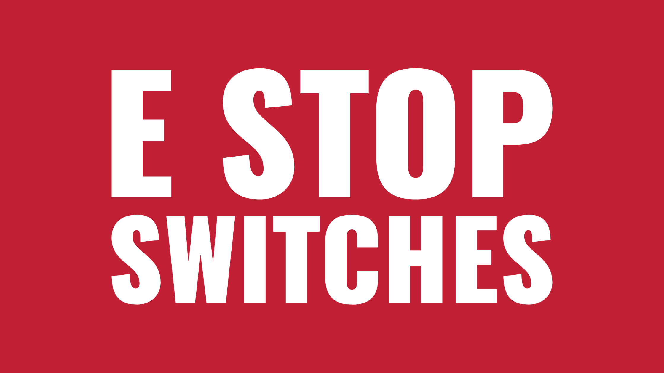 E Stop Switches – Realport Traders Pty Ltd