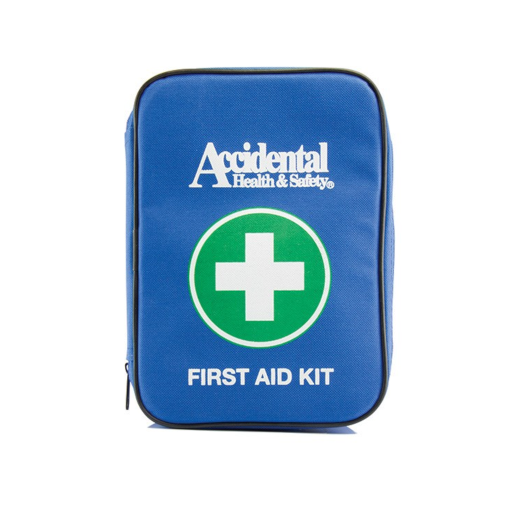 First Aid Kit, Deluxe Kit, Blue, 56 Pieces, 265 x 200 x 75mm - Each ...