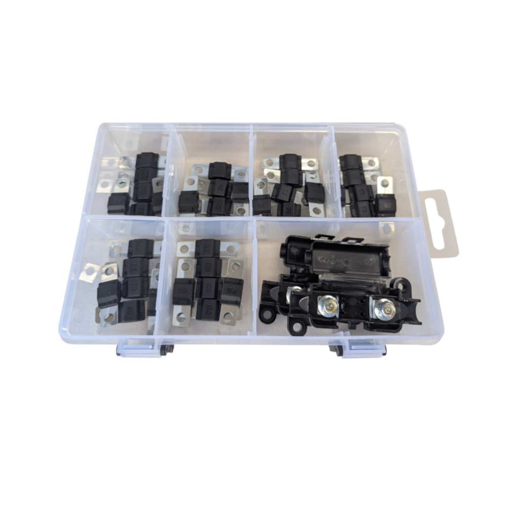 Fuse Assortment Kit, RPT, AMI MIDI Bolt-In, 30a - 150a, with Fuse Hold ...